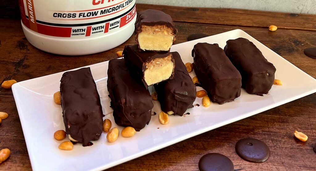 Receta Helado de snickers proteico Vitobest®. | Vitobest® Blog | Recetas